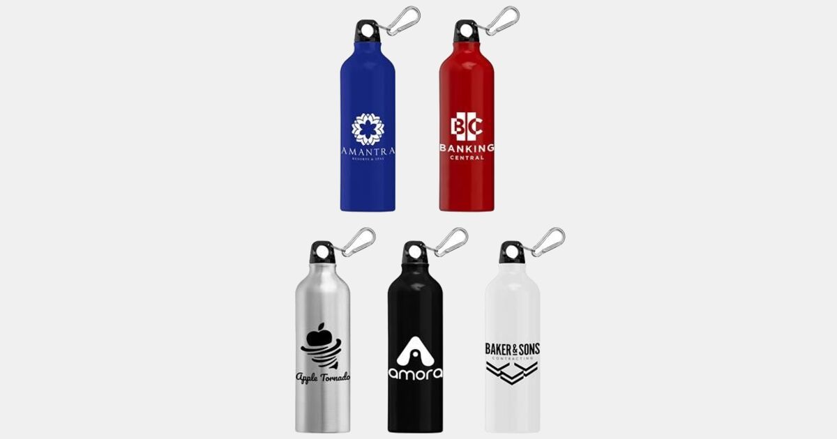 Portland Plus Aluminum Water Bottle 26 oz with your logo ...