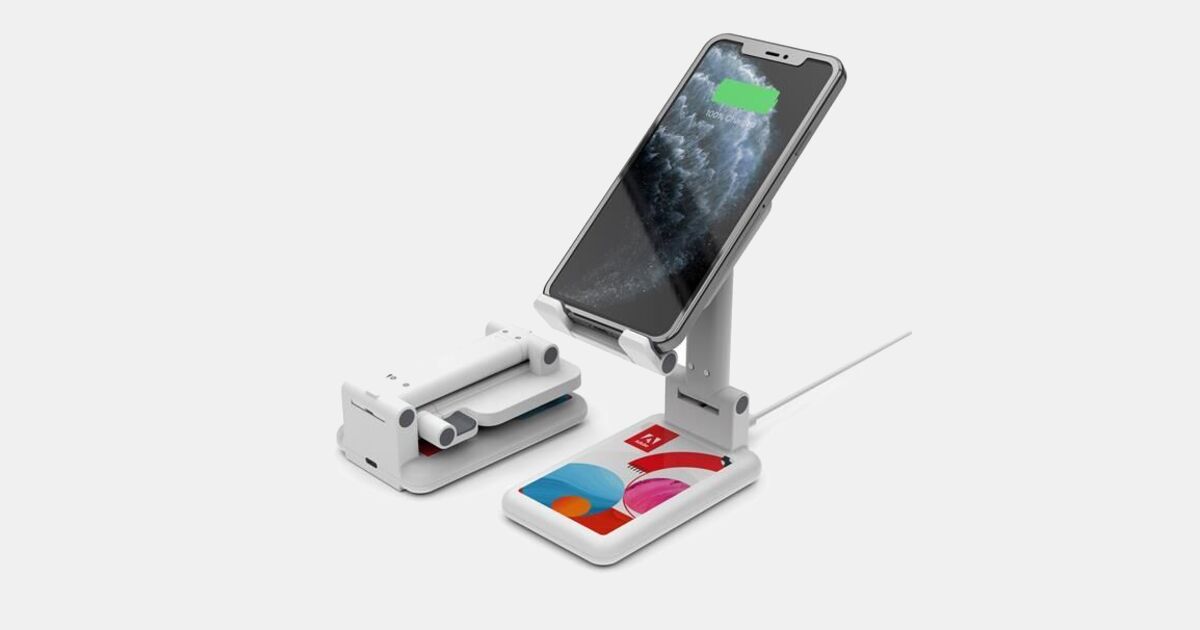 Custom Printed Powerstand with your logo | MiniThrowBalls.com