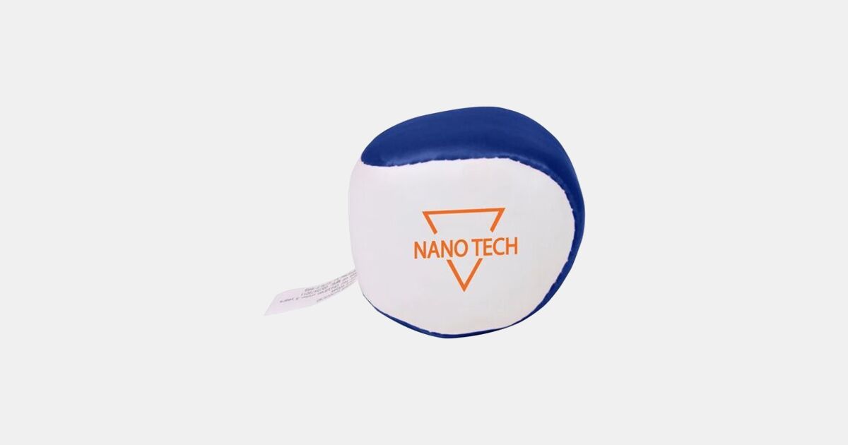 Custom Printed Two-Tone Kick Sack with your logo | MiniThrowBalls.com