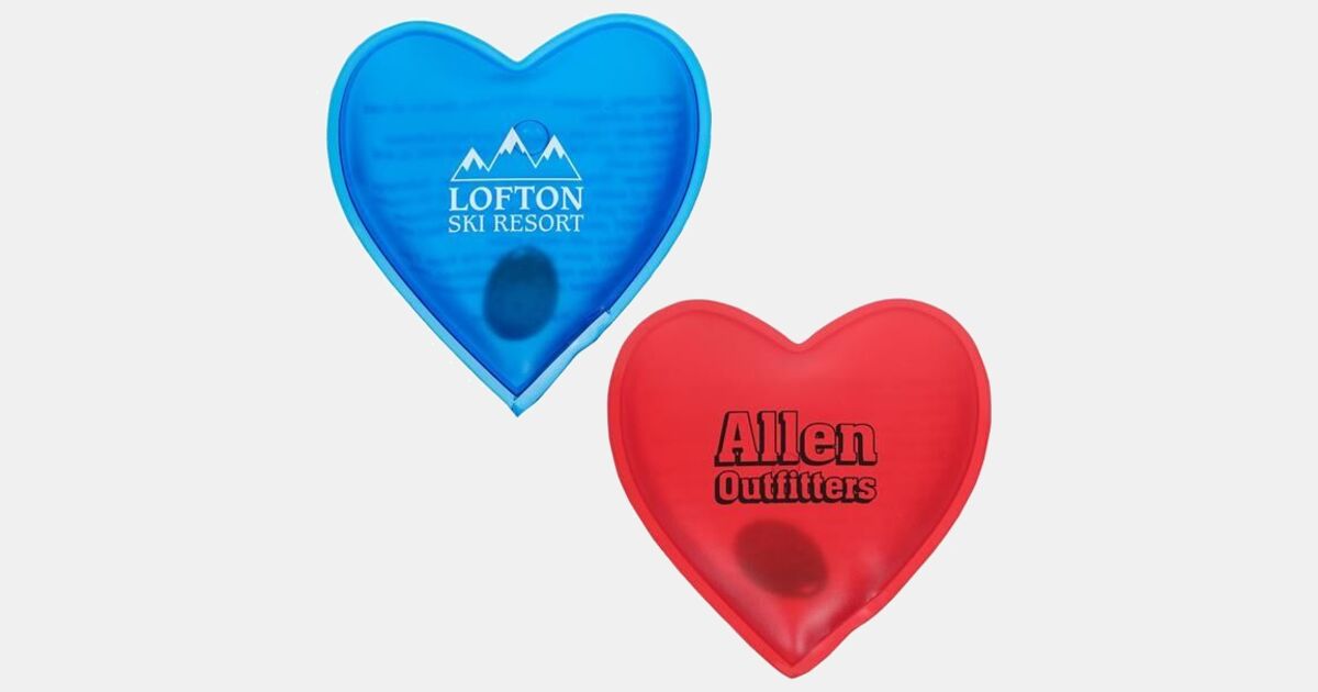 Marketing Reusable Magic Hand Warmer Heart with your logo ...