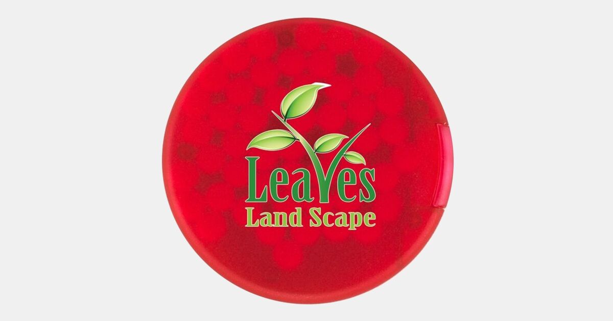 Custom Printed Round Credit Card Mints with your logo | MiniThrowBalls.com