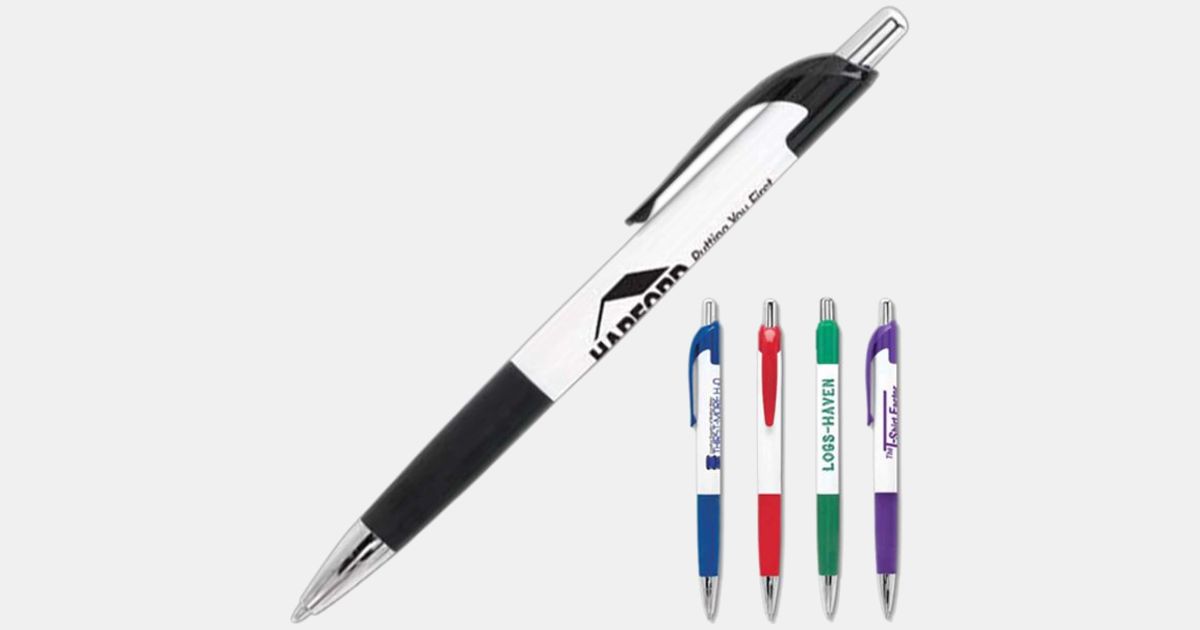 Pen with Logo - Scorpio Elite Retractable Ballpoint Pen ...