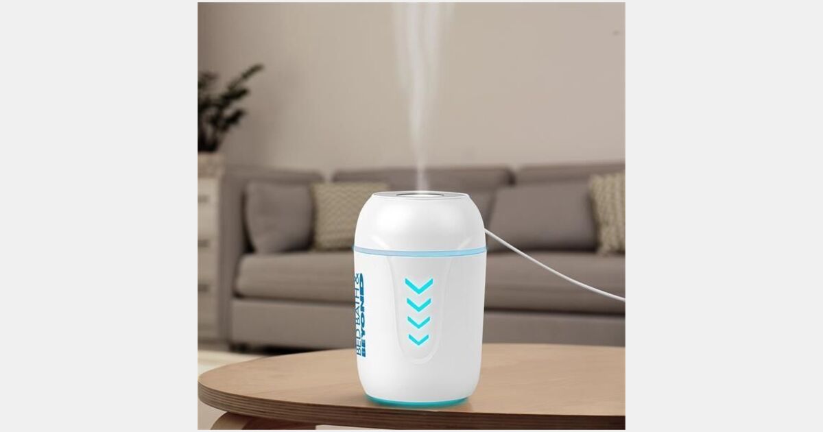 Self-Cleaning Uv-C Humidifier with your logo | MiniThrowBalls.com