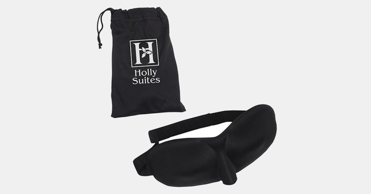 Custom Shut-Eye Travel Eye Mask with your logo | MiniThrowBalls.com