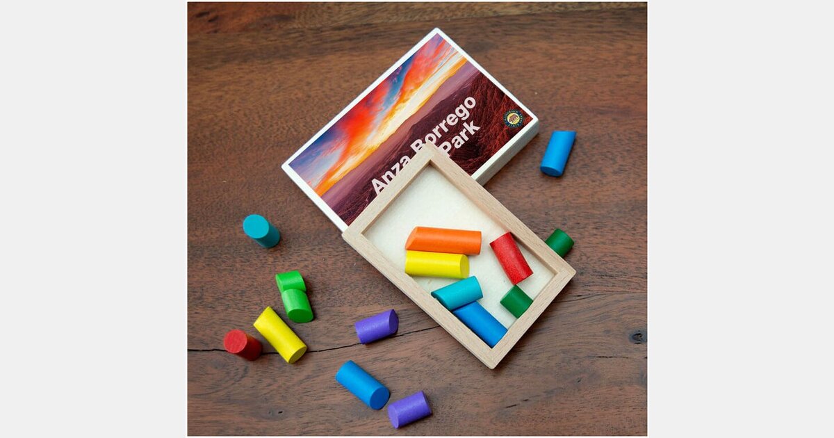 Promotional Small Wooden Log Puzzle with your logo | MiniThrowBalls.com