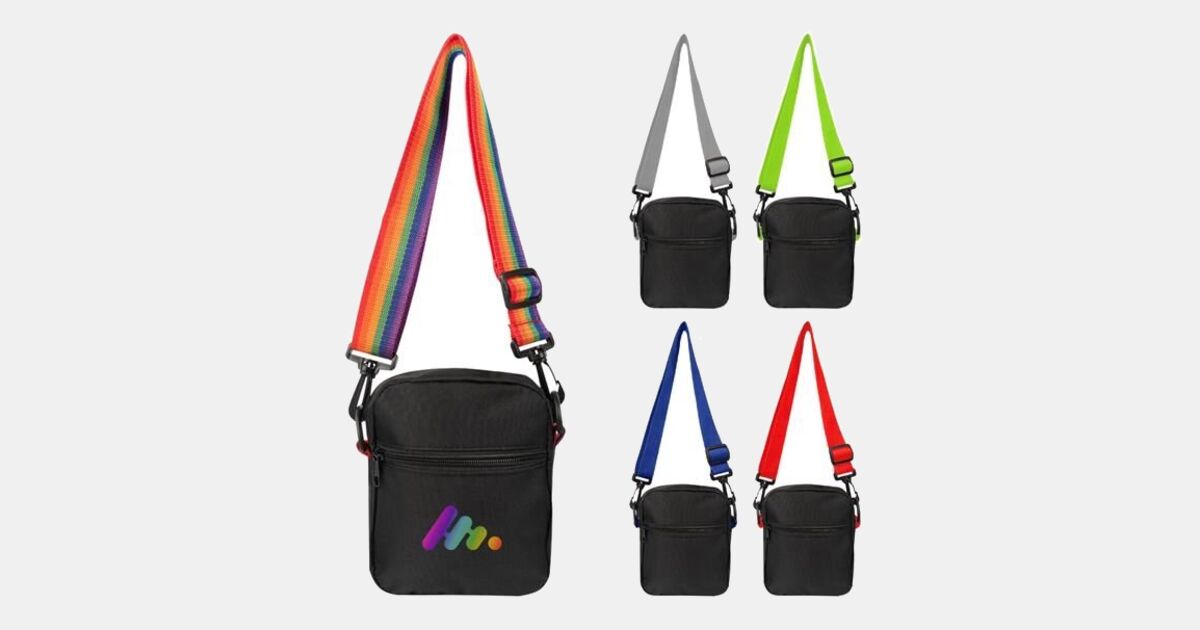 Spectrum Sling Bag with your logo | MiniThrowBalls.com