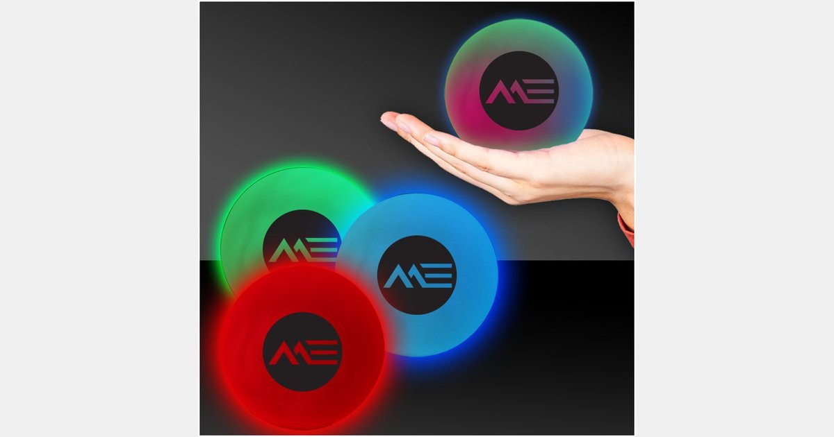Sphere Multicolor LED Glow Light Up Shape with your logo ...