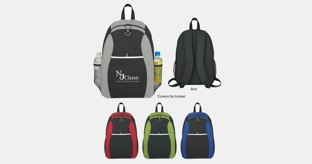 Sport Backpack with your logo | MiniThrowBalls.com