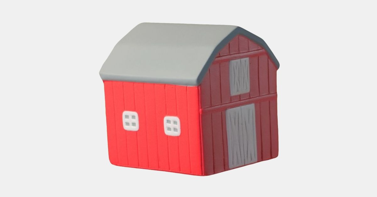 Imprinted Squeezies (R) Barn Stress Reliever with your logo ...