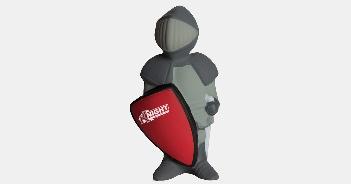 Imprinted Squeezies (R) Knight Stress Reliever with your logo ...
