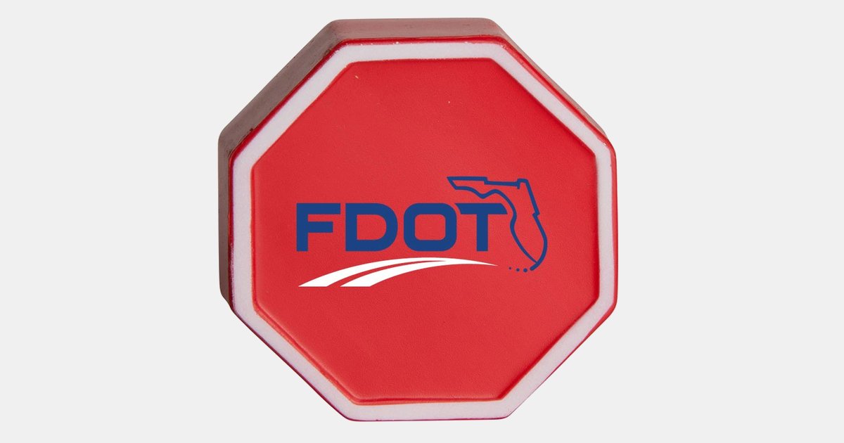 Custom Squeezies (R) Stop Sign Stress Reliever with your logo ...