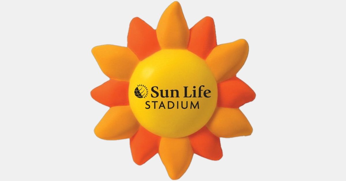 Custom Squeezies (R) Sun Stress Reliever with your logo ...