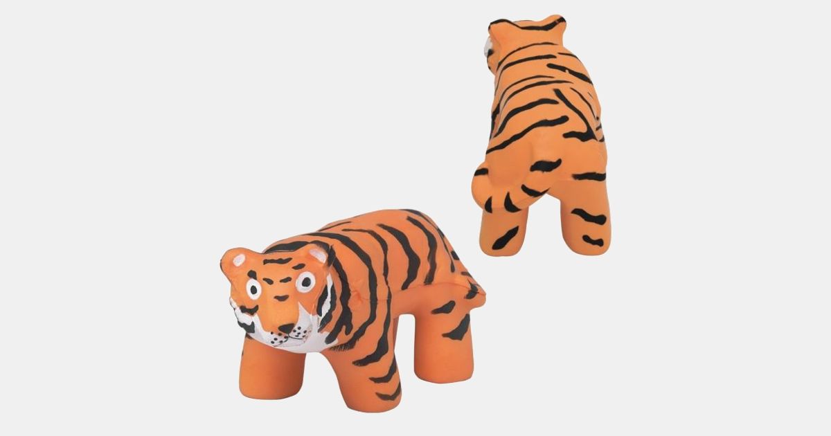 Custom Squeezies (R) Tiger Stress Reliever with your logo ...