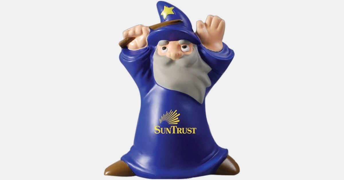 Imprinted Squeezies (R) Wizard Stress Reliever with your logo ...