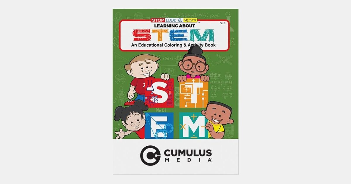 Stem Coloring Book with your logo | MiniThrowBalls.com