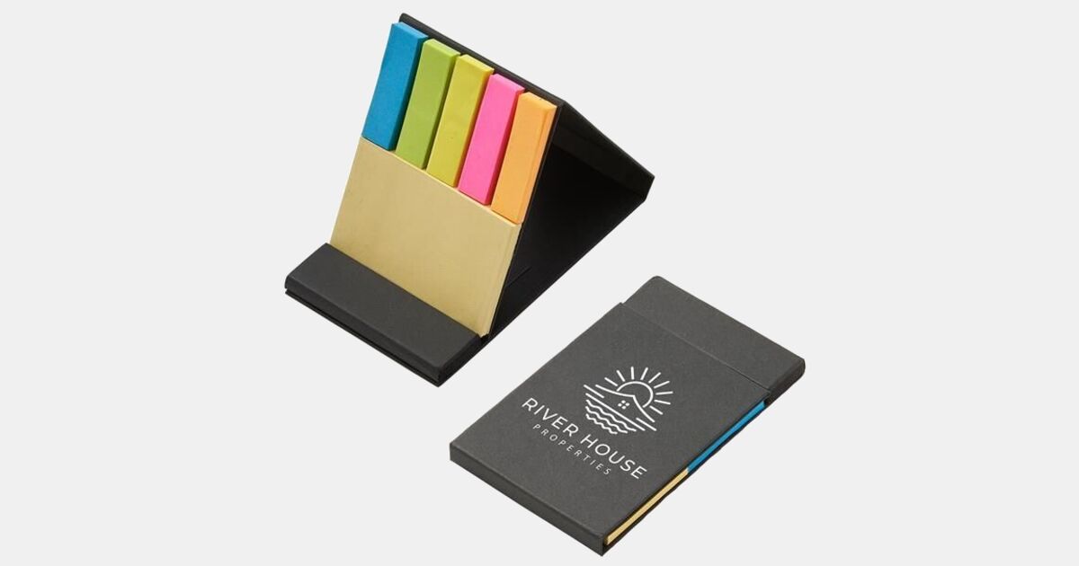Sticky Note Phone Holder with your logo | MiniThrowBalls.com