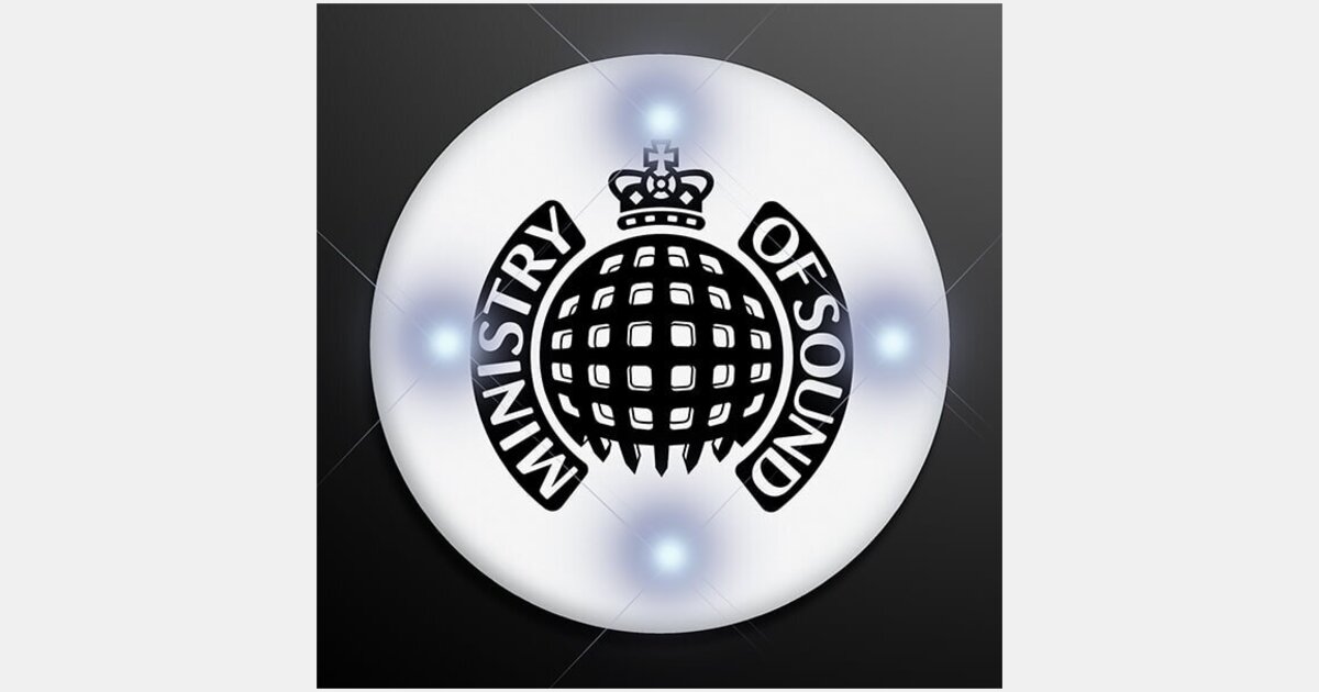 Stock 3 inch circle flashing body light with your logo | MiniThrowBalls.com