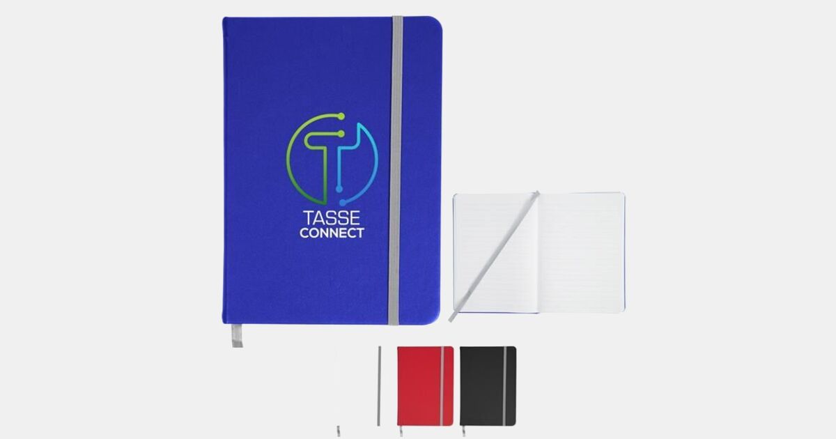 Custom Printed Stone Paper Journal with your logo | MiniThrowBalls.com
