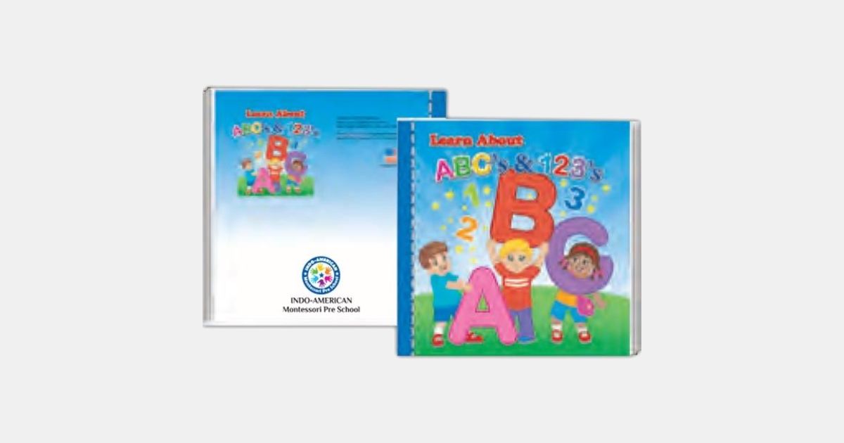 Storybook - Learn About Abcs & 123s USA Made with your logo ...