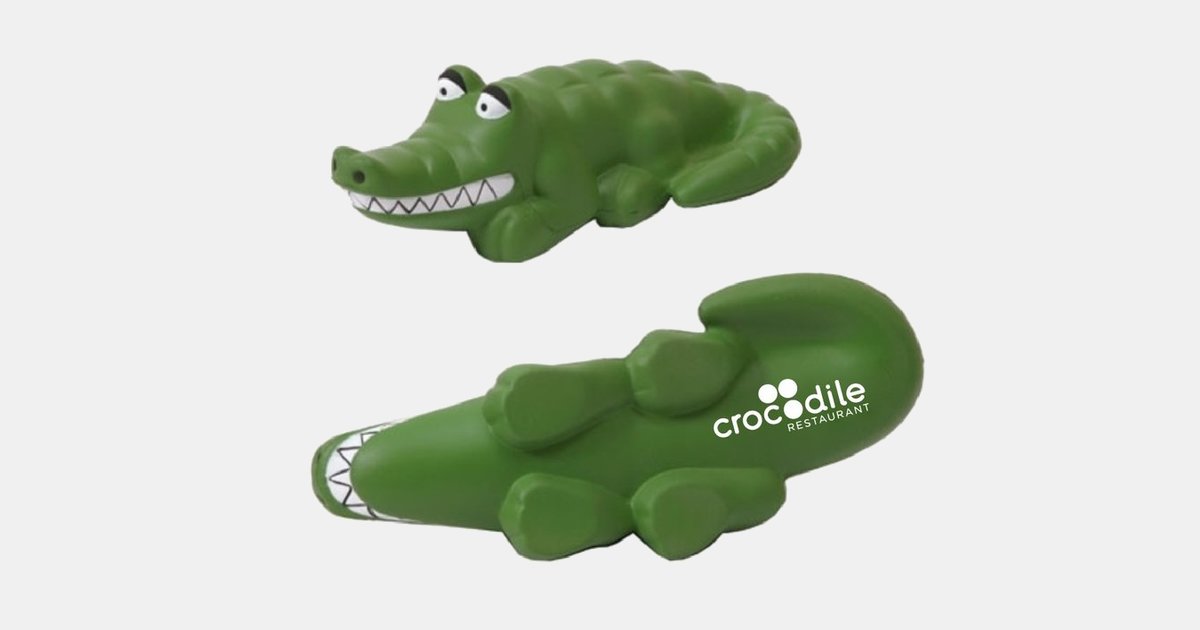 Stress Ball Alligator | MiniThrowBalls.com