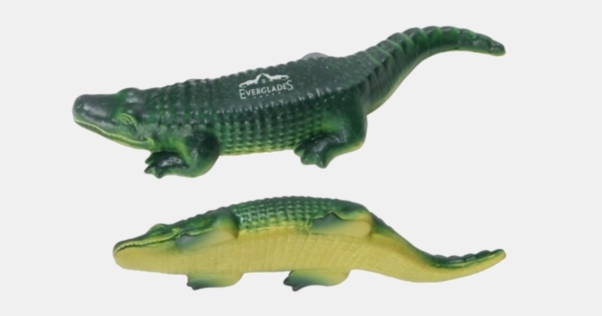 Stress Ball American Alligator | MiniThrowBalls.com
