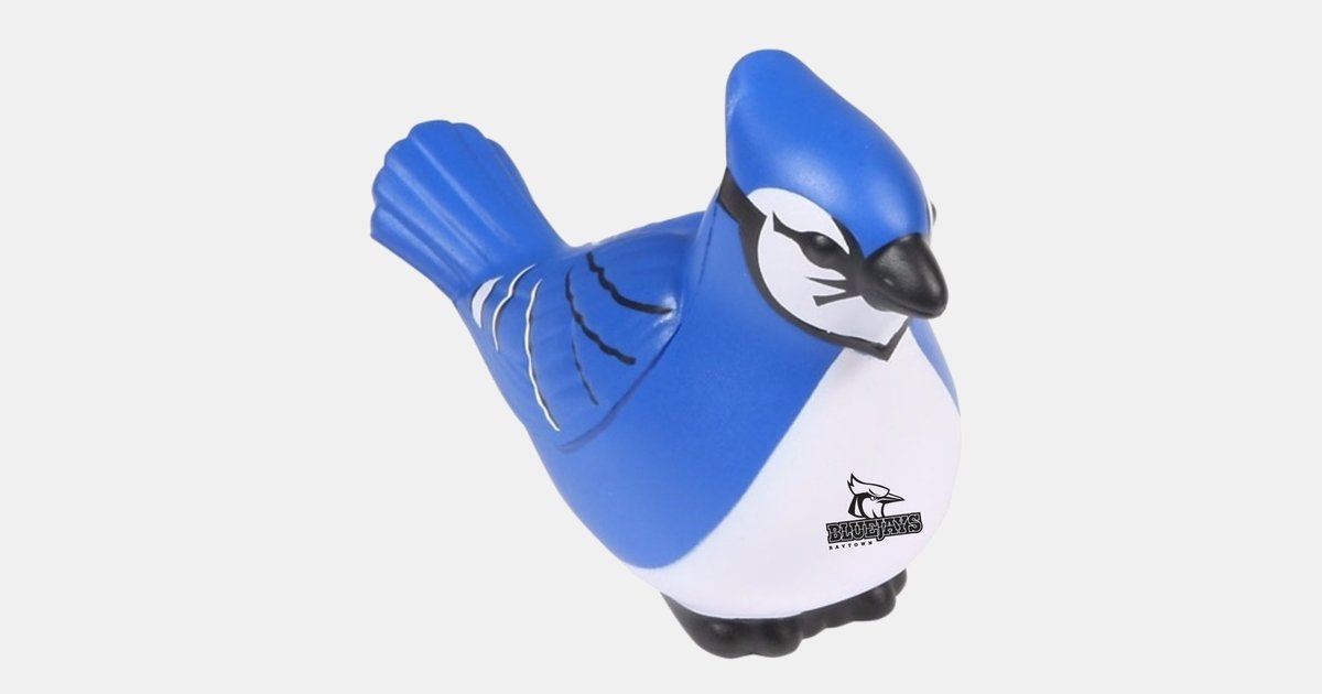 Stress Ball Blue Jay Bird | MiniThrowBalls.com