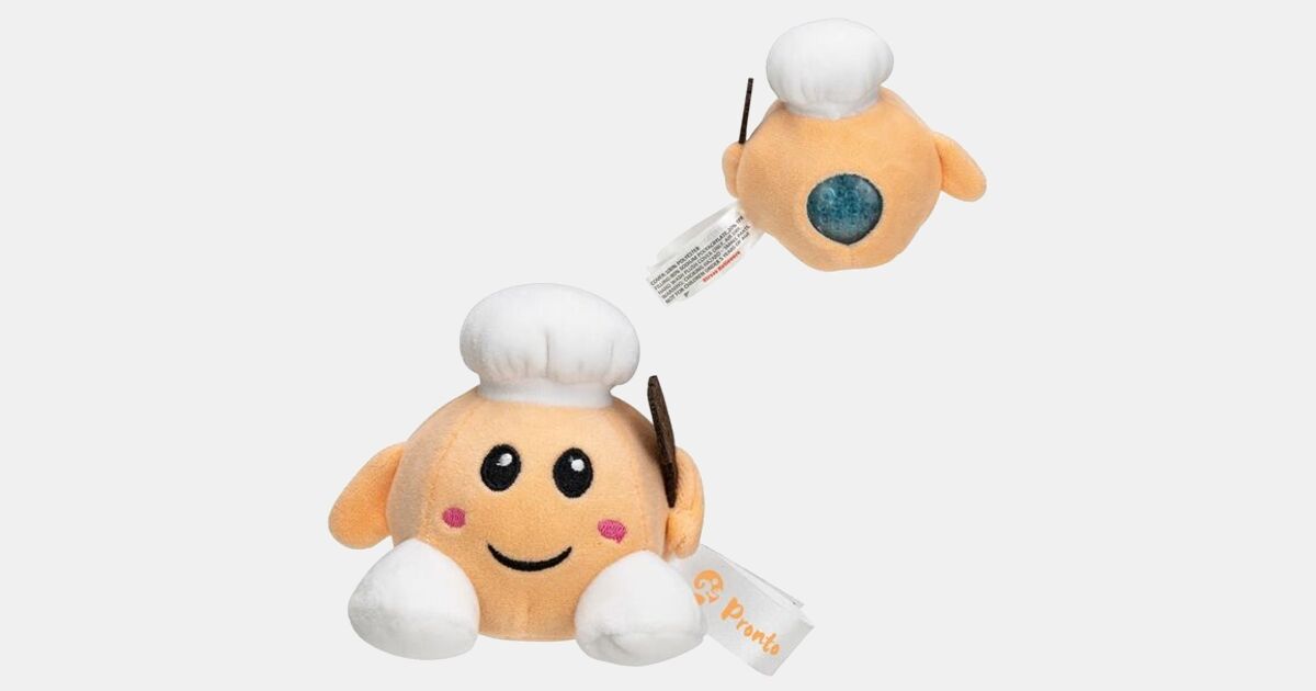Custom Printed Stress Buster(TM) Chef Plush with your logo ...