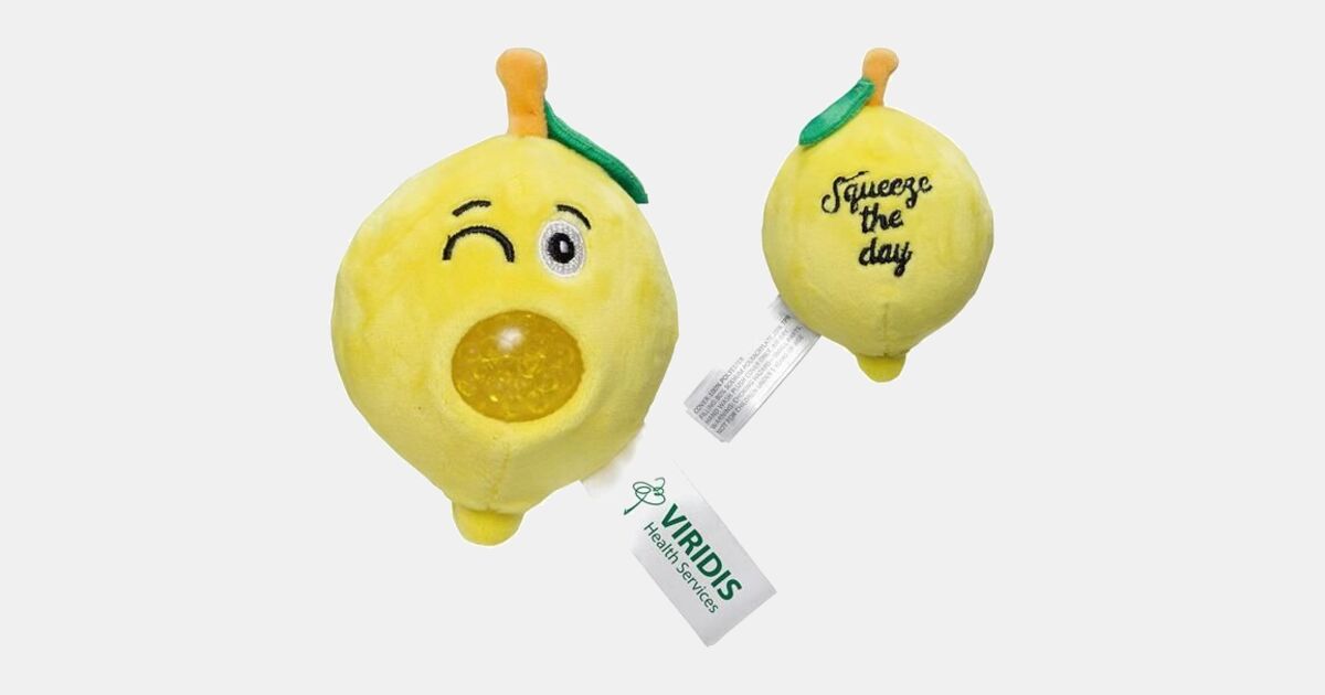 Marketing Stress Buster (TM) -Squeeze The Day- with your logo ...