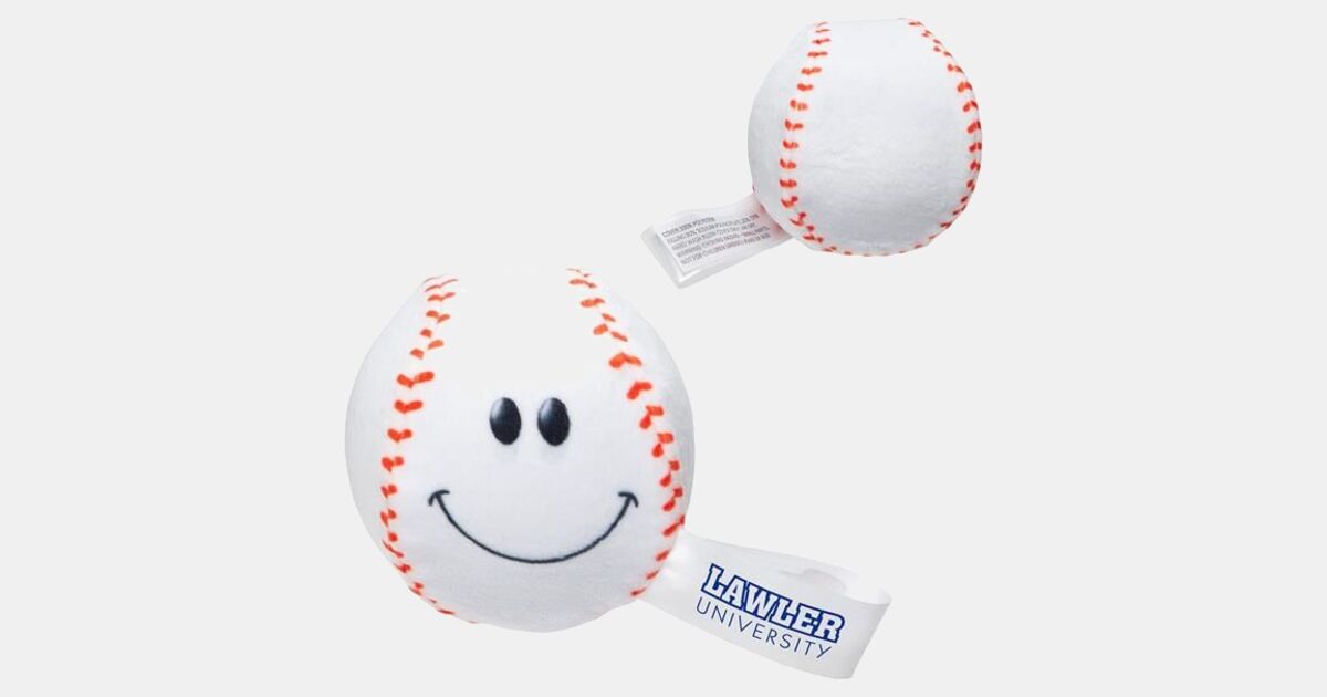 Marketing Stress Buster (TM) Baseball with your logo | MiniThrowBalls.com