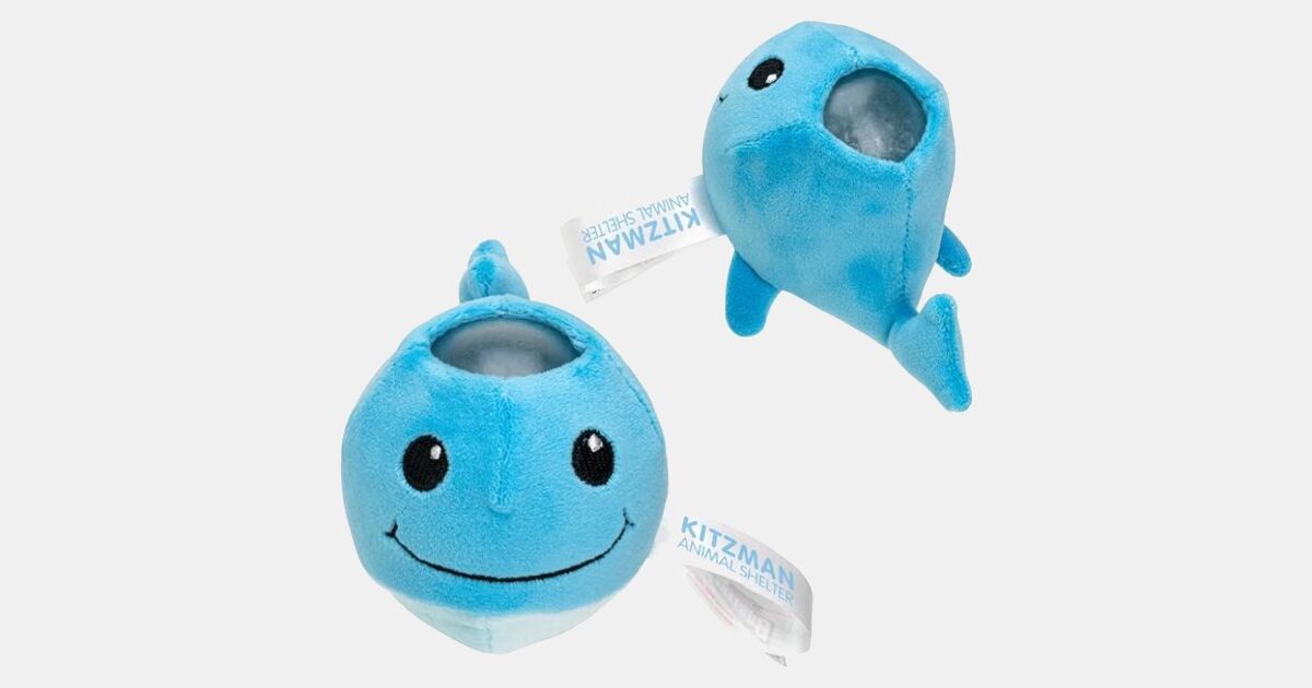 Stress Buster(TM) Whale with your logo | MiniThrowBalls.com