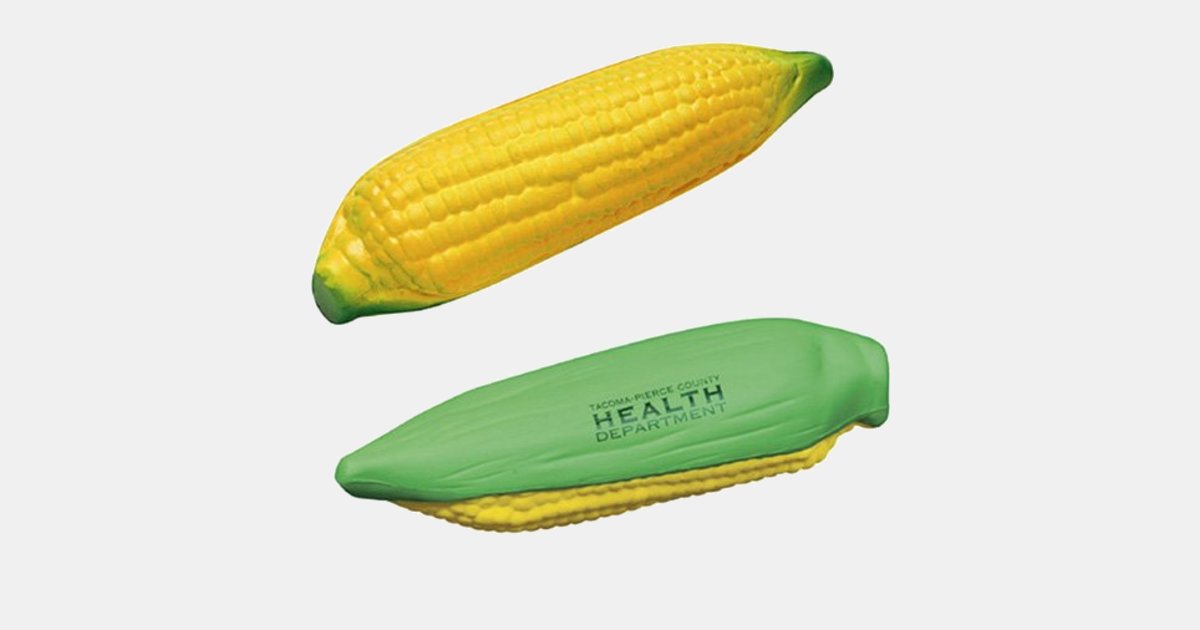 Stress Ball Corn | MiniThrowBalls.com
