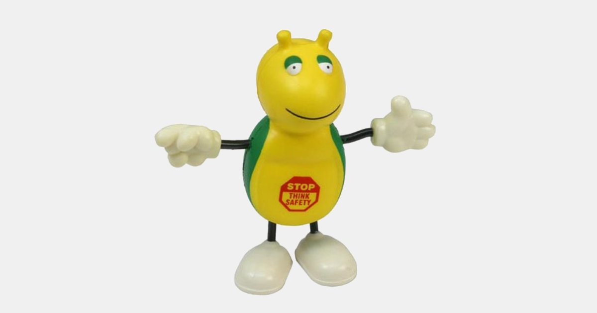 Stress Ball Cute Bug Figure | MiniThrowBalls.com