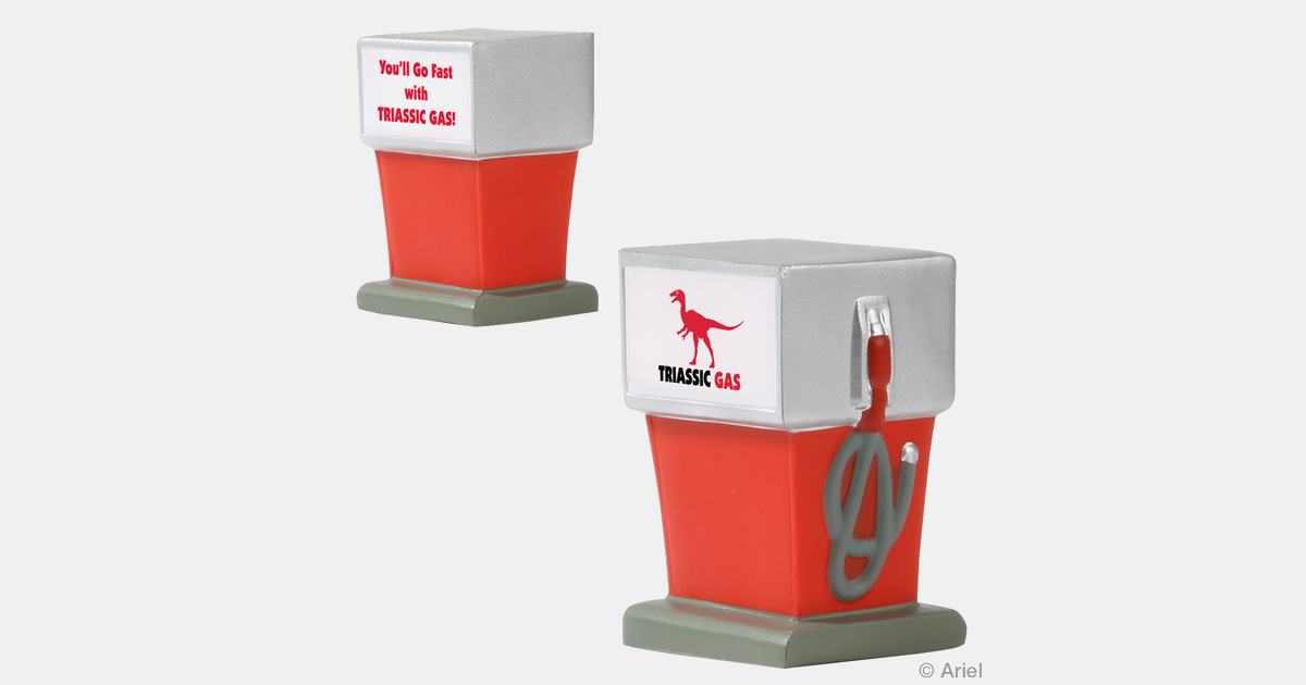 Stress Ball Gas Pump | MiniThrowBalls.com