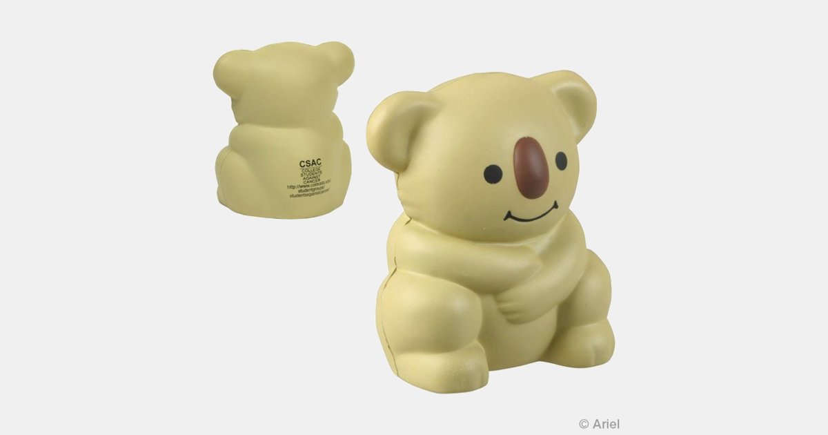 Stress Ball Koala Bear | MiniThrowBalls.com