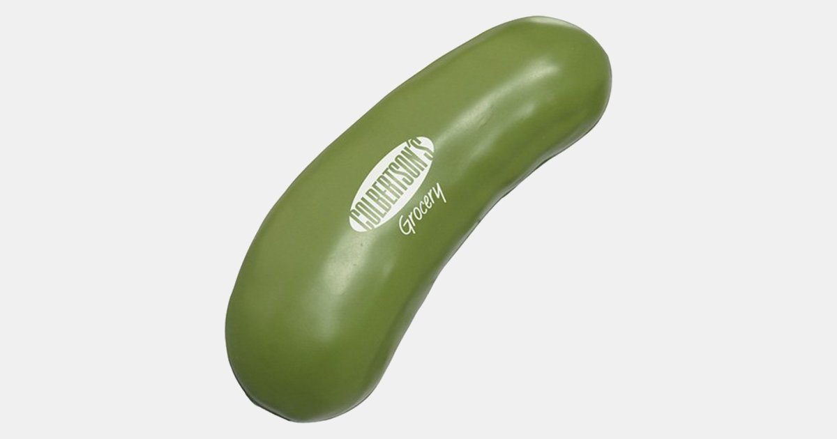 Stress Ball Pickle | MiniThrowBalls.com