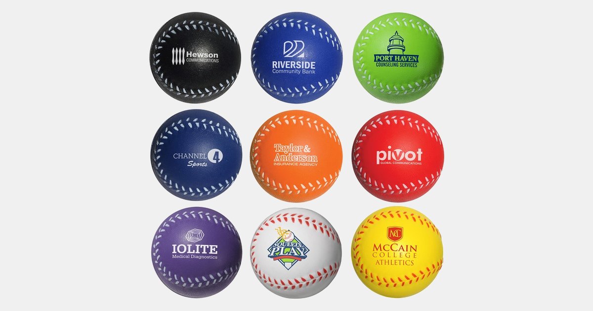 Stress Ball Baseball | MiniThrowBalls.com