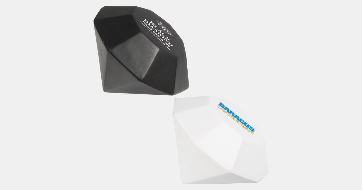 Stress Ball Diamond | MiniThrowBalls.com