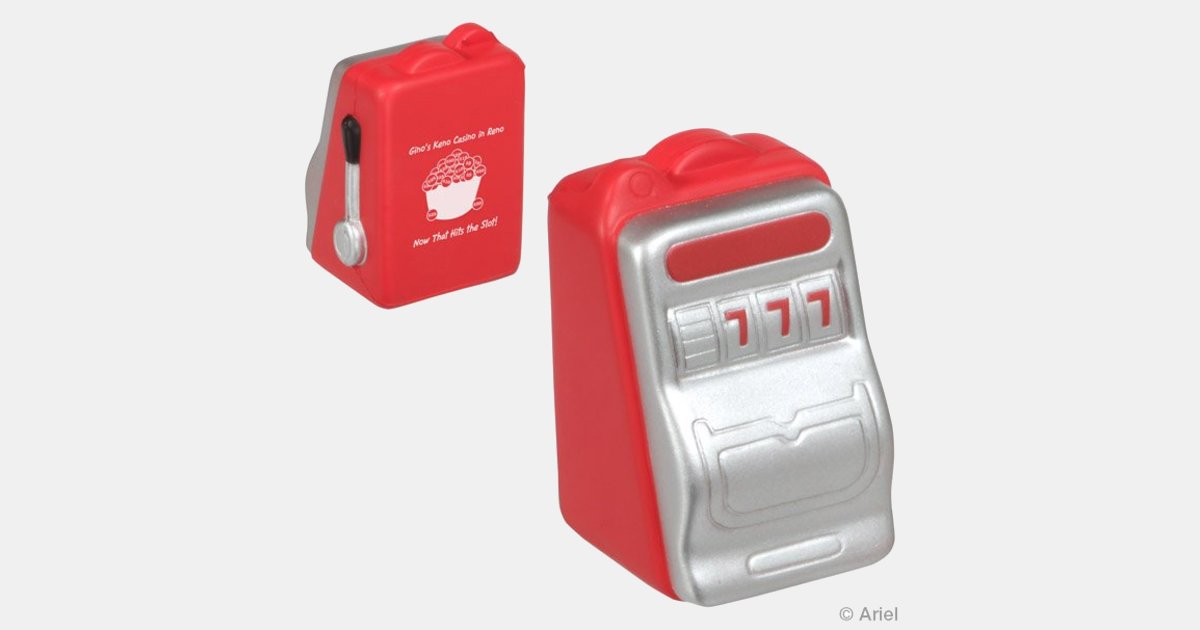 Stress Ball Slot Machine | MiniThrowBalls.com