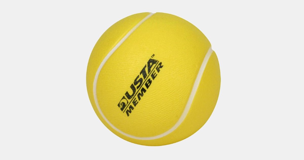 Stress Ball Tennis Ball | MiniThrowBalls.com