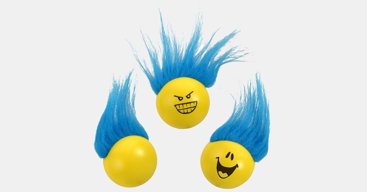 Stress Ball - Troll | MiniThrowBalls.com
