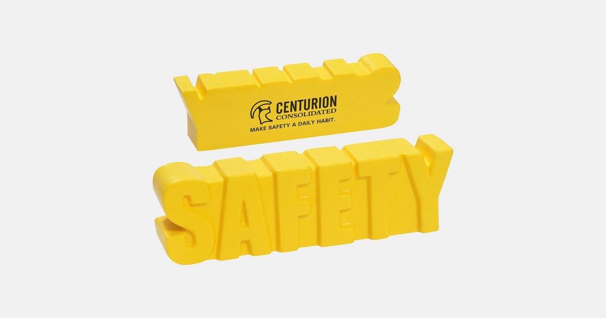 Stress Ball Safety Word | MiniThrowBalls.com