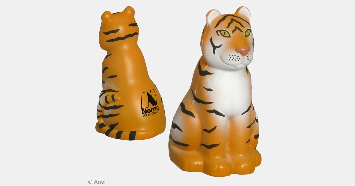 Stress Ball Tiger | MiniThrowBalls.com