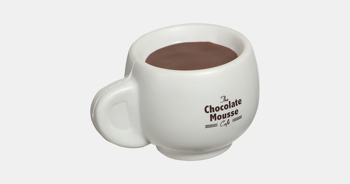 Stress Ball Tea And Coffee Cup | MiniThrowBalls.com