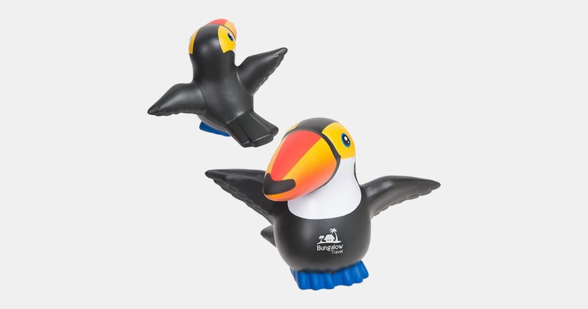 Stress Ball Toucan | MiniThrowBalls.com