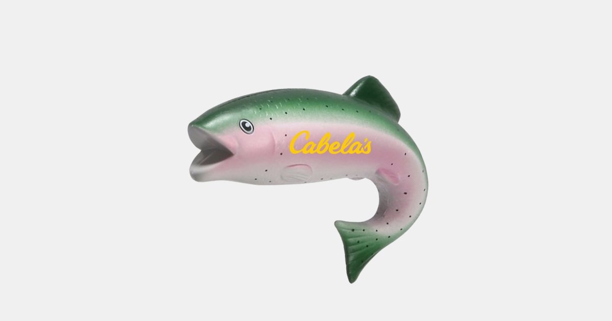 Stress Ball Trout Fish | MiniThrowBalls.com