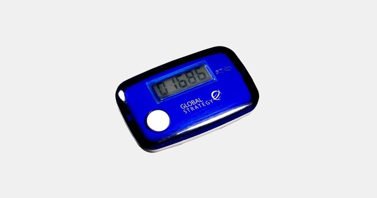 Custom Imprinted Stride Pal Step Meter with your logo | MiniThrowBalls.com