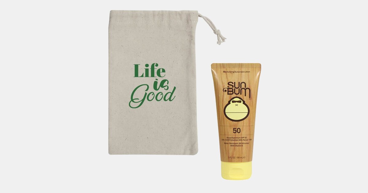 Sun Bum(R) 3 Oz Spf 50 Sunscreen Lotion w/ Printed Pouch with your logo ...
