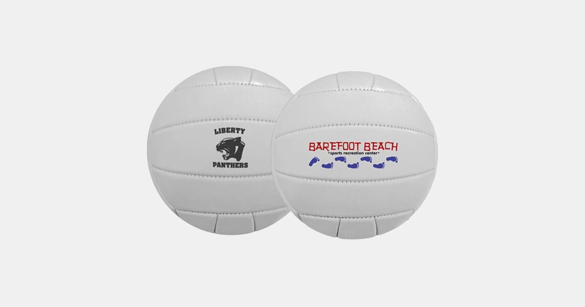 Custom Printed Synthetic Leather Mini Volleyball - Custom Printe with ...
