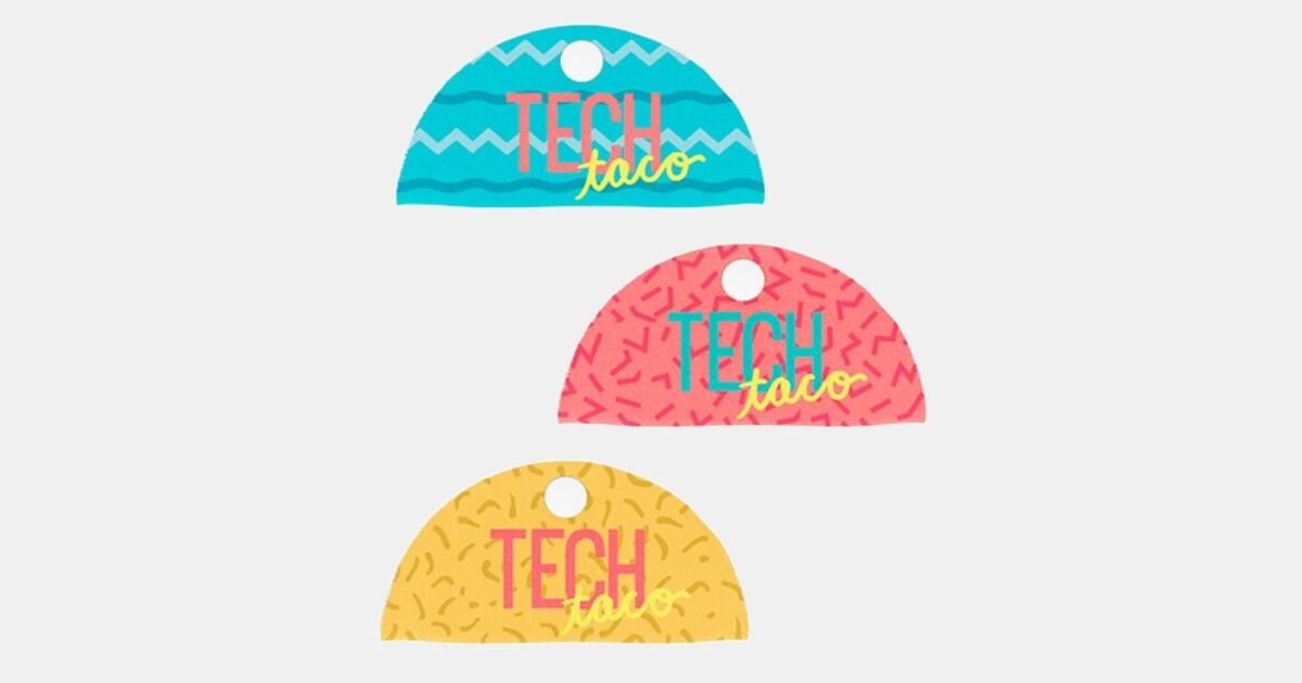 Tech Taco 4CP with your logo | MiniThrowBalls.com