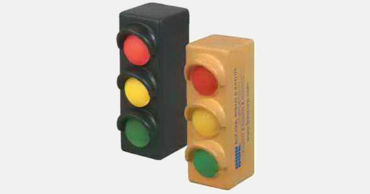 Stress Ball Traffic Light | MiniThrowBalls.com